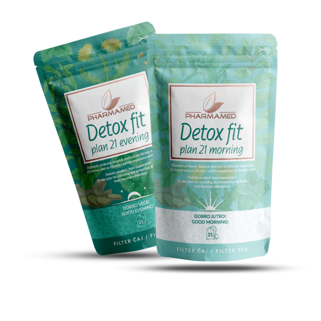 Detox Fit Plan 21 filter čaj | Pharmamed