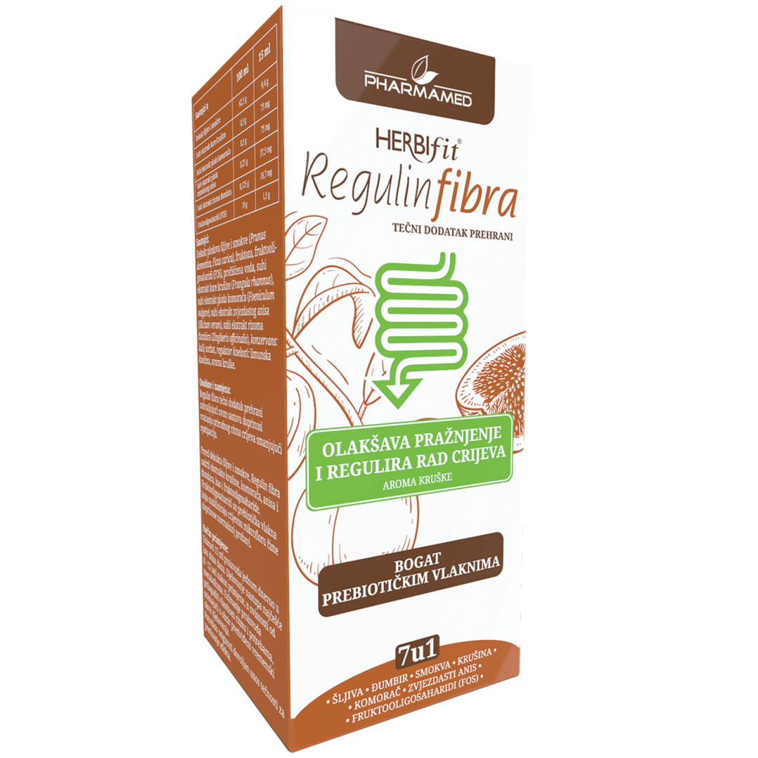 Herbifit Regulin fibra tečni dodatak prehrani | Pharmamed